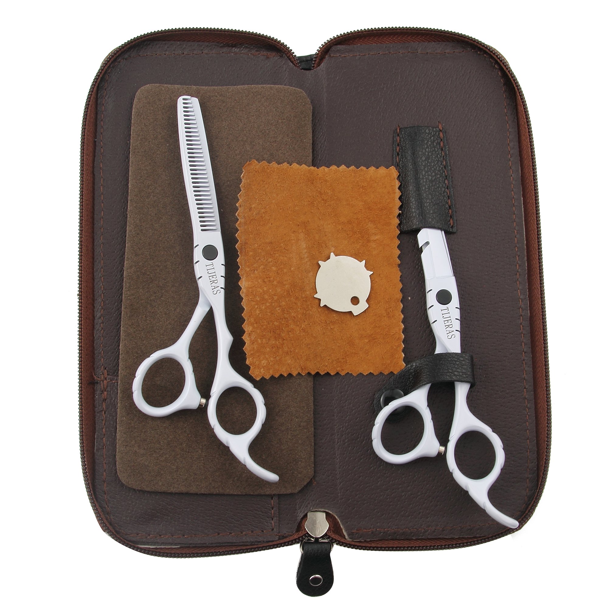 TIJERAS Professional Salon Hair Cutting Thinning Scissors Barber Shears Hair Cutting Tools Set