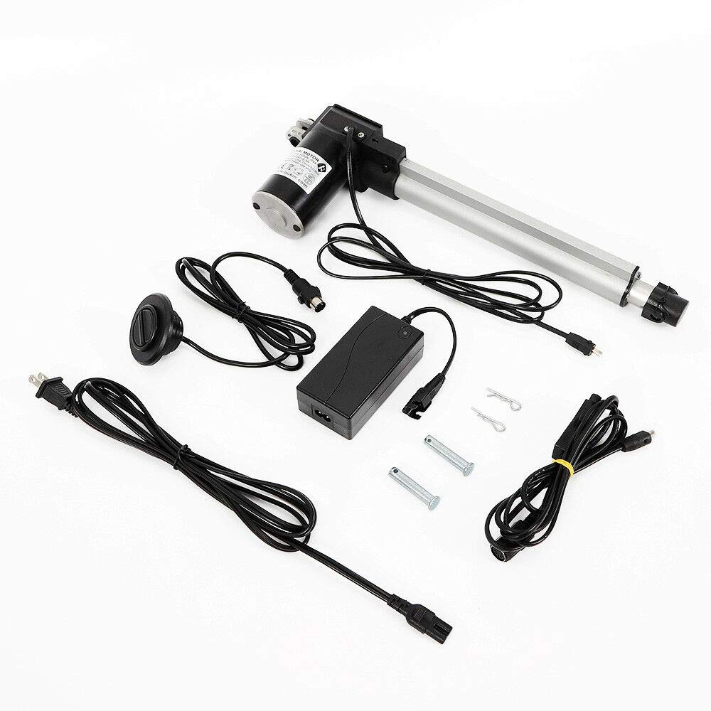BoTaiDaHong 24V 250mm Power Recliner Replacement Motor Actuator Sofas Lift Mechanism Repair for Electric Sofa Massage Chair Reclining Chairs Motor