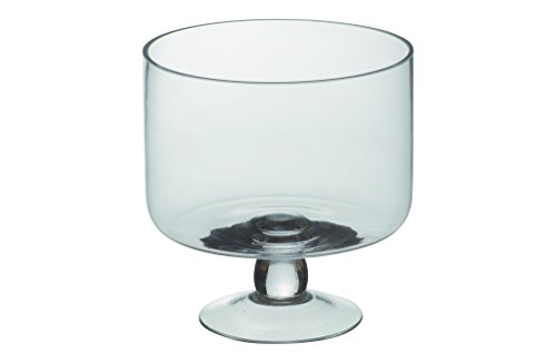 Artland A Pearl Ridge Trifle Bowl, 88 oz, Glass