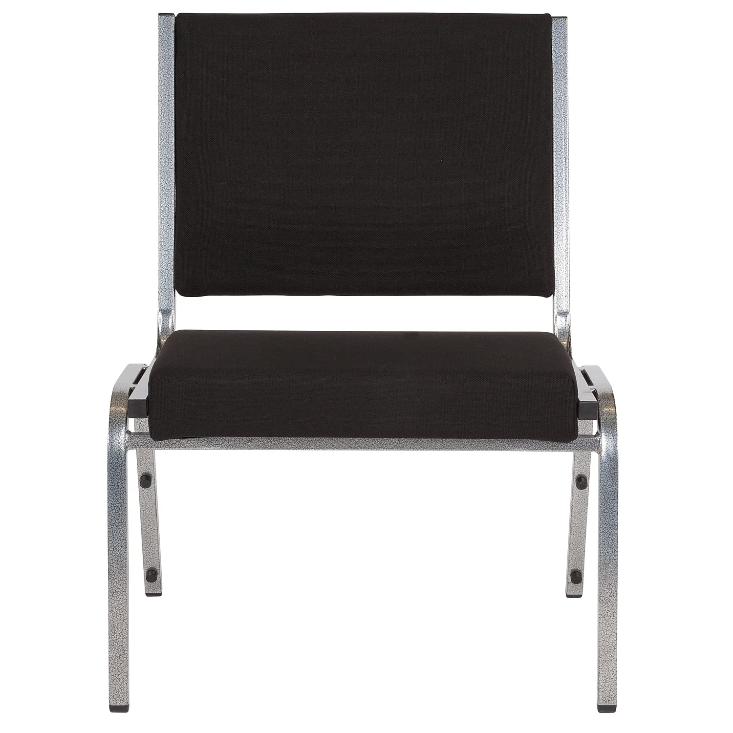 Flash Furniture Bariatric Chairs, 1 Pack, Black Fabric