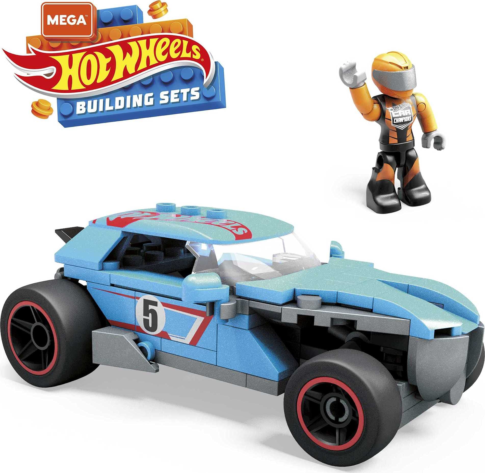 Hot Wheels Mega Construx Rip Rod Construction Set, Building Toys for Kids