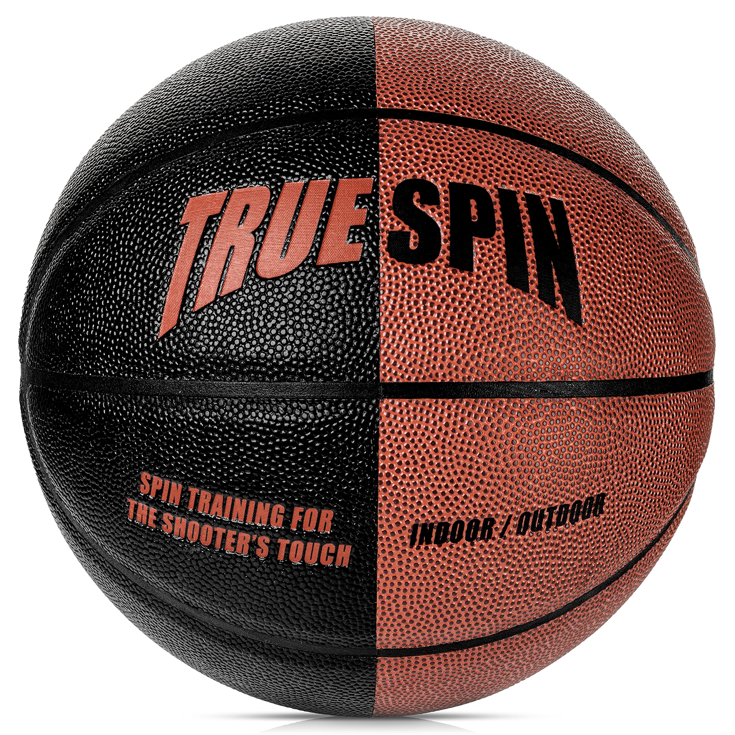 Basketball Ball for Shot Control & Spin Training - Outdoor/Indoor Premium Composite Leather - Regulation Size 7, 29.5"