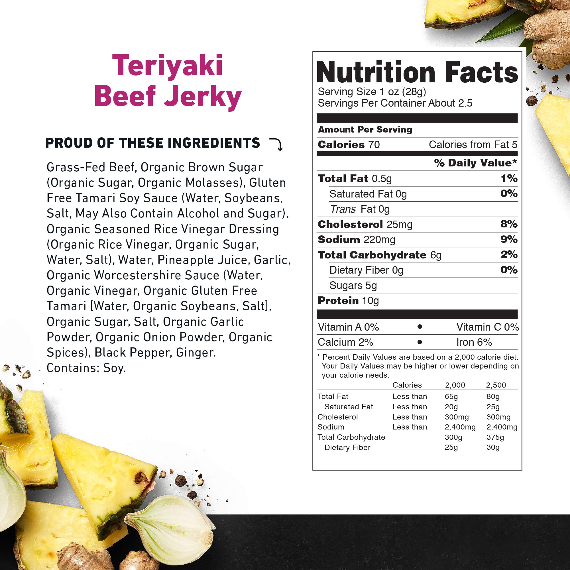 Beef and Turkey Jerky Variety Pack by Country Archer, 6 Flavors, 100% Grass Fed, 100% Natural, High Protein Snacks, 2.5 Ounces, 6 Pack (Packaging May Vary)