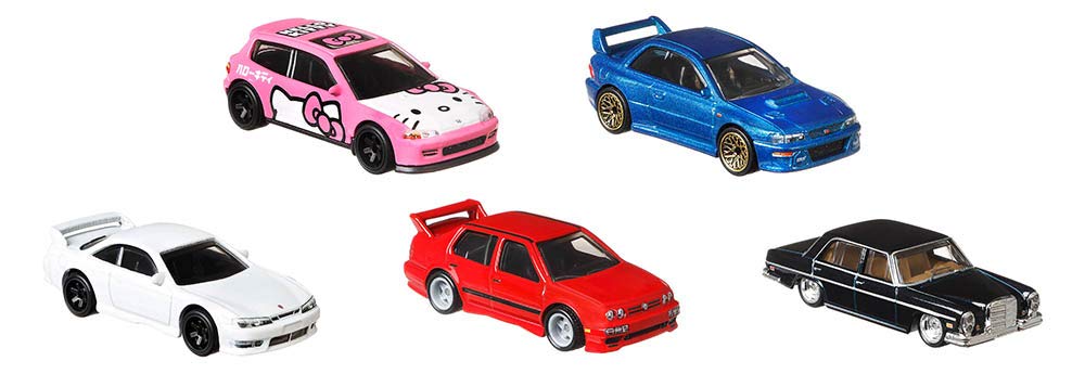 Hot Wheels Premium Car Culture 2020 Modern Classics Set of 5