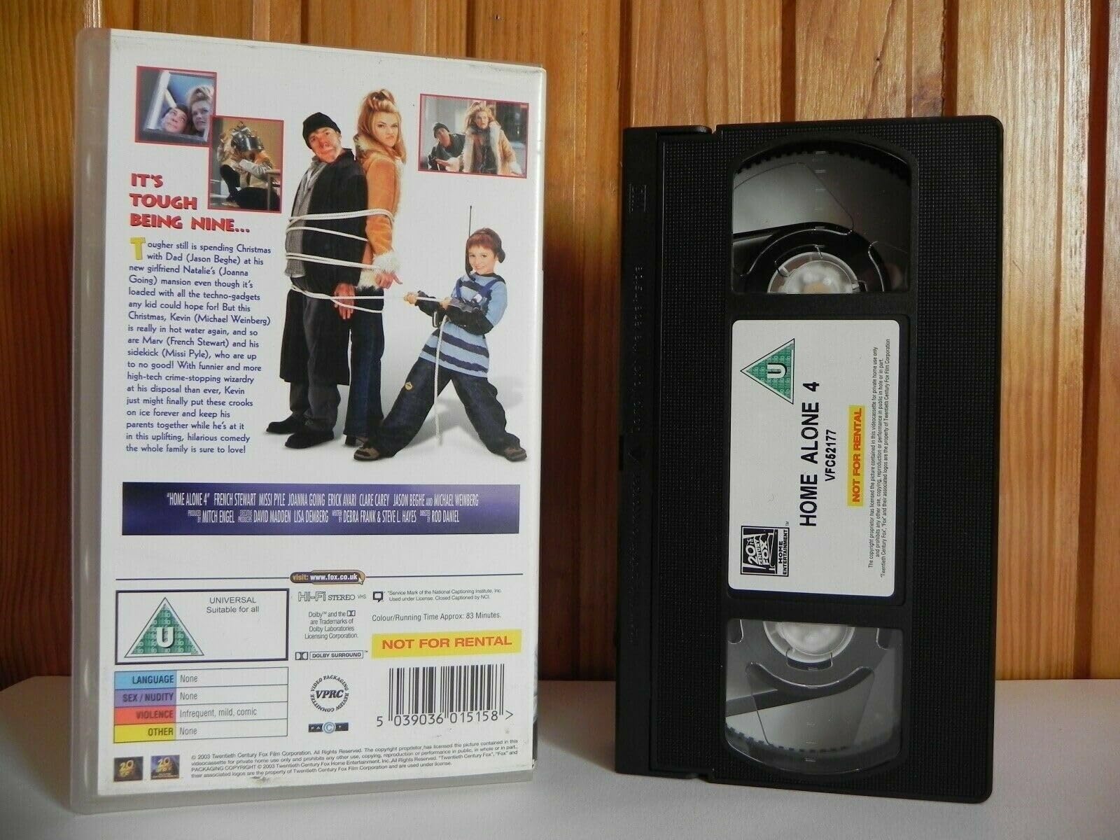 Home Alone 4 [VHS]