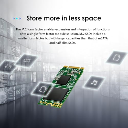 Transcend 3D TLC NAND with SSD M. 2 2242 Sata β Iii GB/S mts420s Series