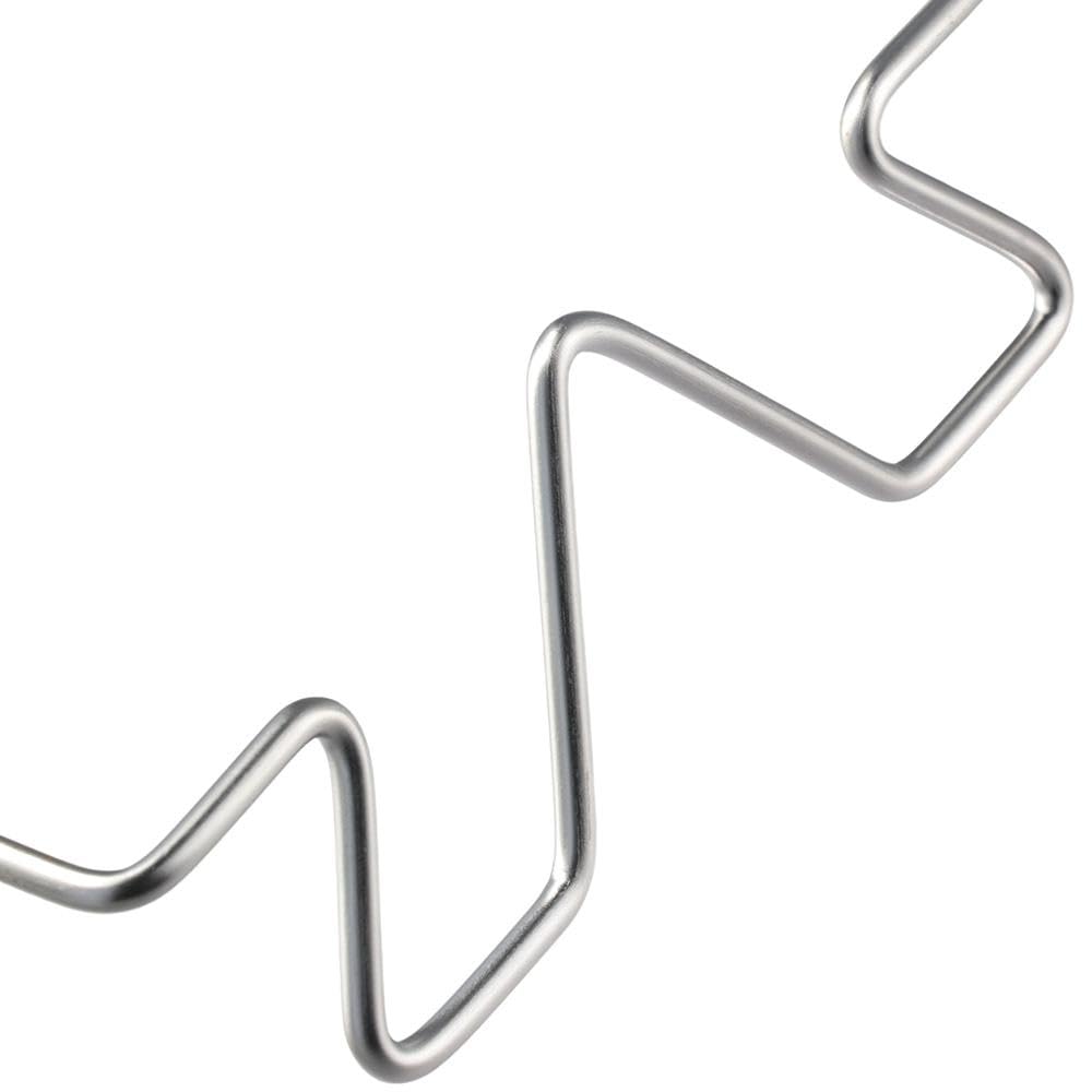 couponhub Trash Bag Holder for Cupboards Kitchen Cabinet Door, Stainless Steel Portable Garbage Bins Suspension Bracket