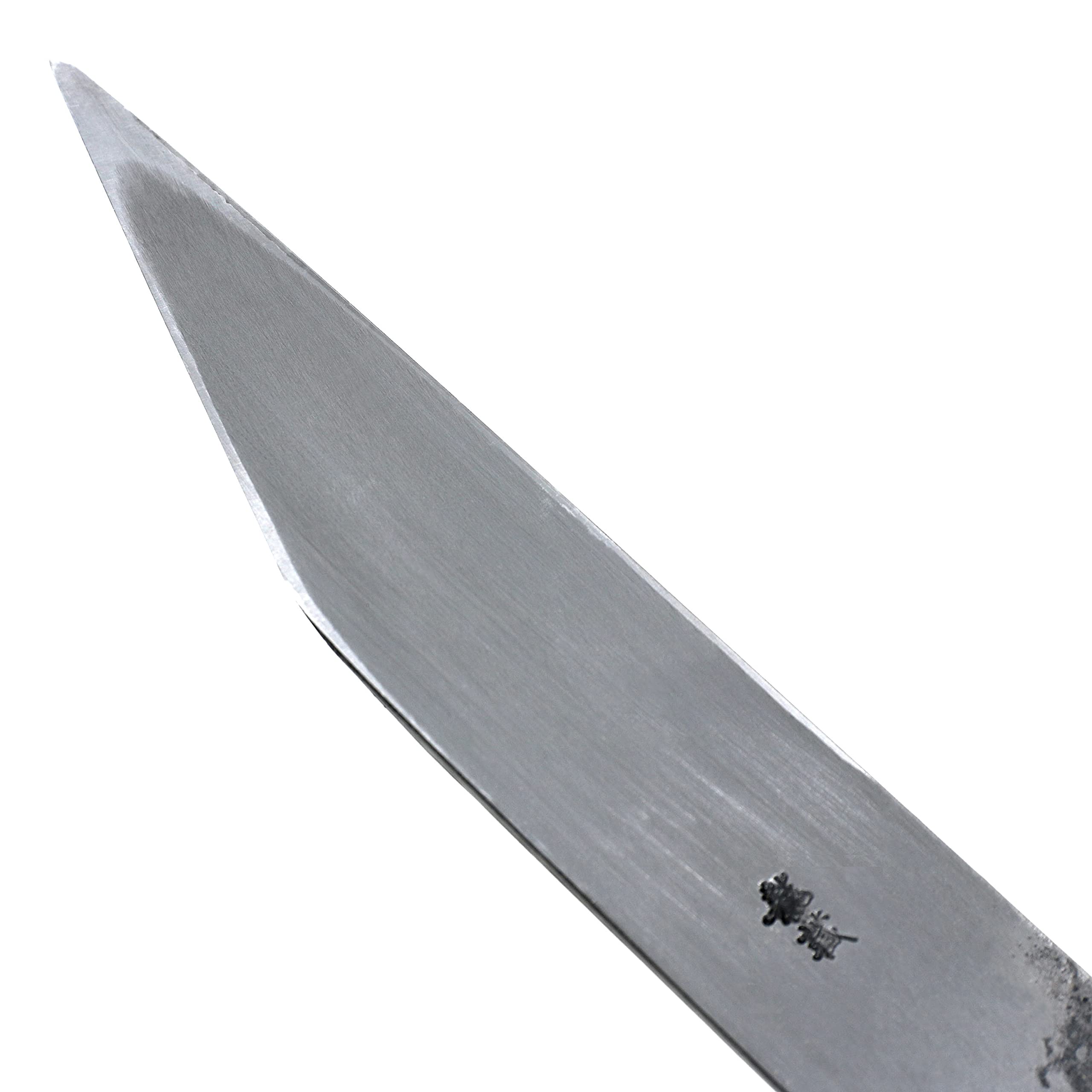 KAKURI Kiridashi Knife 21mm Right Hand for Woodworking, Marking, Scribing, Carving, Whittling, Professional Hand Forged Razor Sharp Japanese Carbon Steel Blade with Hammered Pattern, Made in JAPAN