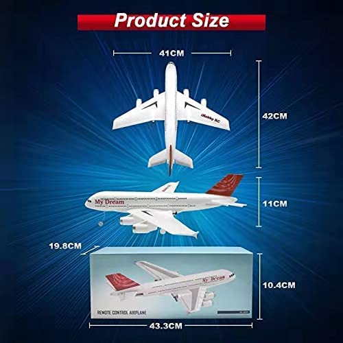 Landbow Remote Control Airplane β 2.4Ghz 3 Channels RC Plane Ready to Fly, 410mm Wingspan 6-Axis Gyro RC Airplane for Kids & Adults, Stability Flight RC Aircraft for Beginner