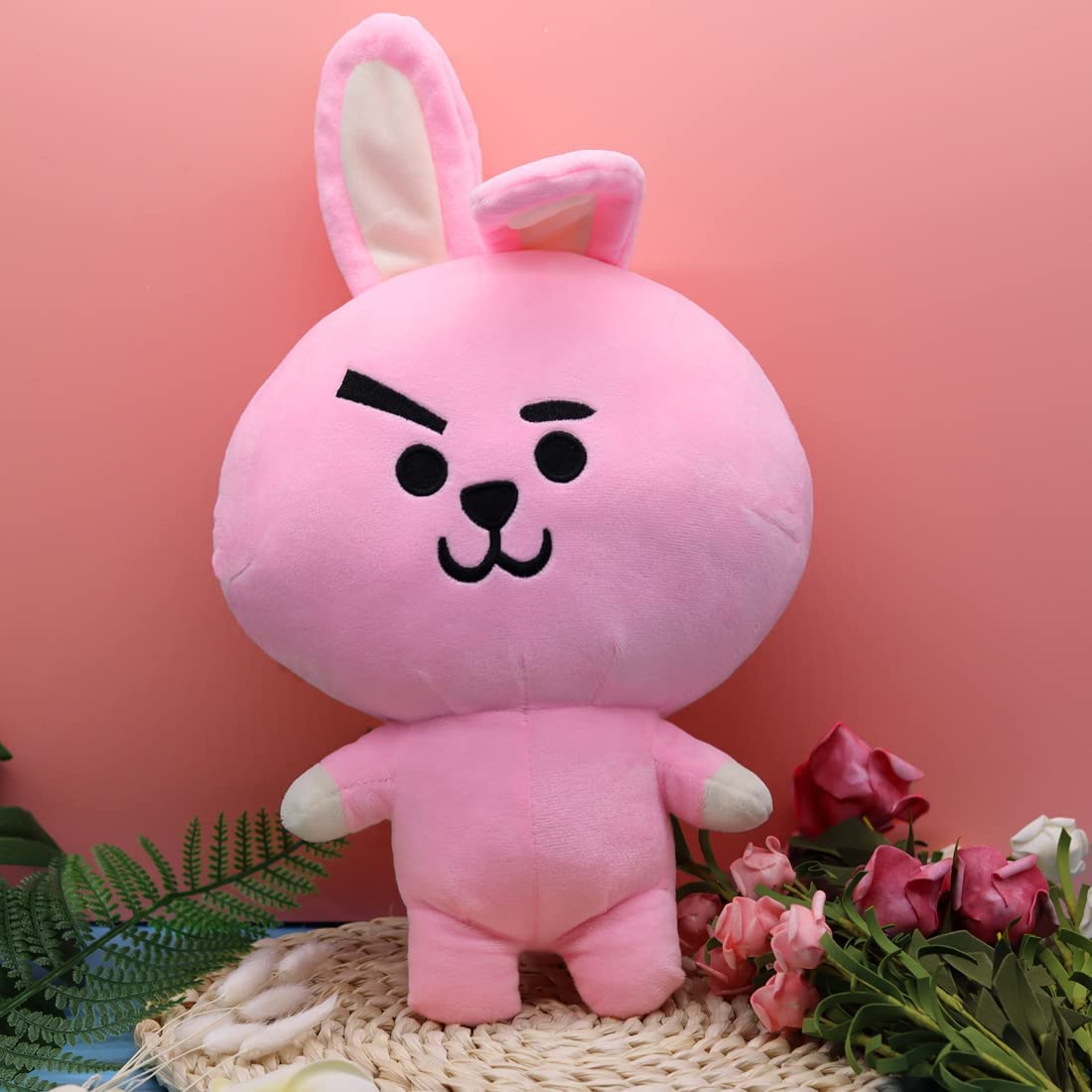 BT Plush Figure Toys Game Soft 21 Animal Rabbit Plush Stuffed Plush Doll Cartoon Pillow for Kids 25cm/9.84 inch (Rabbit)