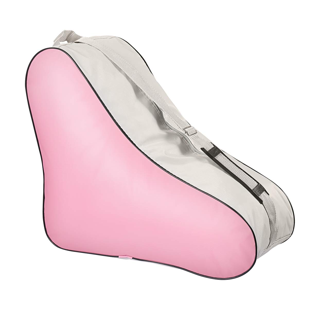 BESPORTBLE 1Pc Roller Skate Bag Skating Bag with Zipper Portable Large Capacity Triangle Bag Cloth Skate Shoe Bag for Sports Outdoor Ice Skating Bag for Girl Women
