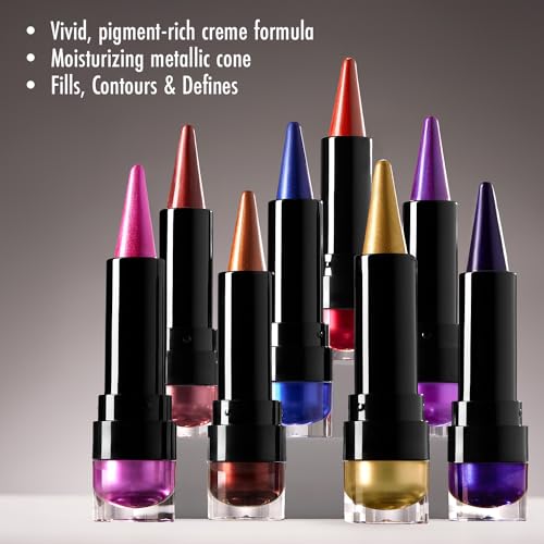 Black Radiance Metalicious Metallic Lipstick Lip Sculptor Jeweled Garnet (Red)