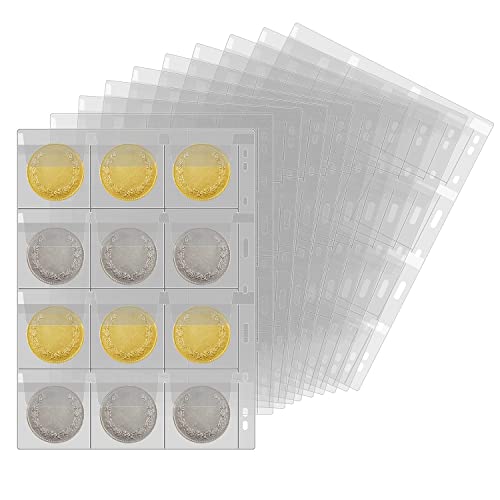 Collector Case Compatible with 5 Surprise Mini Brands Toys Series 1 2 3 and Coin Collection Supplies Pages for Collectors Bundle