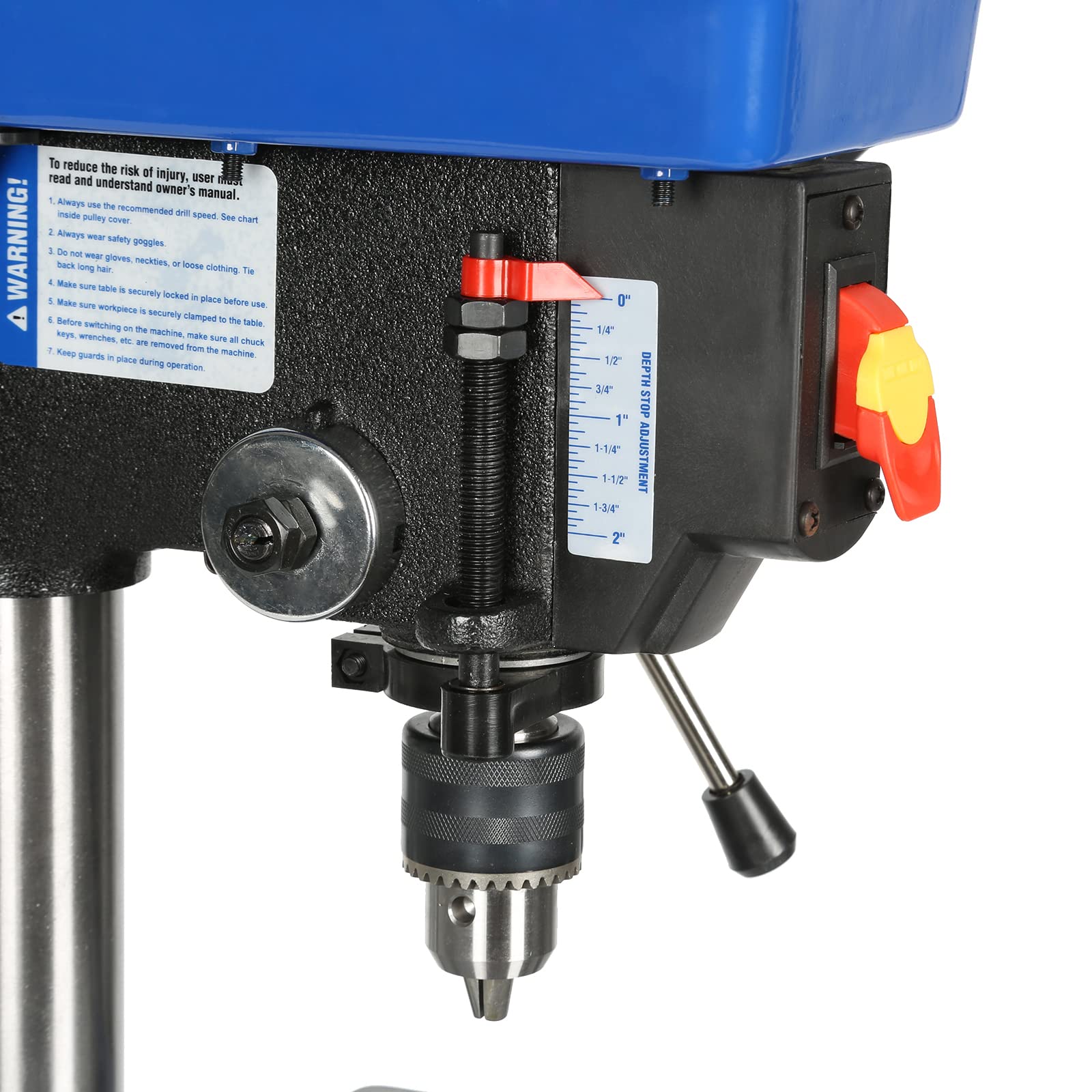 BILT HARD 2.3-Amp 8 inch 5-Speed Drill Press with Drill Vise, Tabletop Drilling Machine, CSA Listed