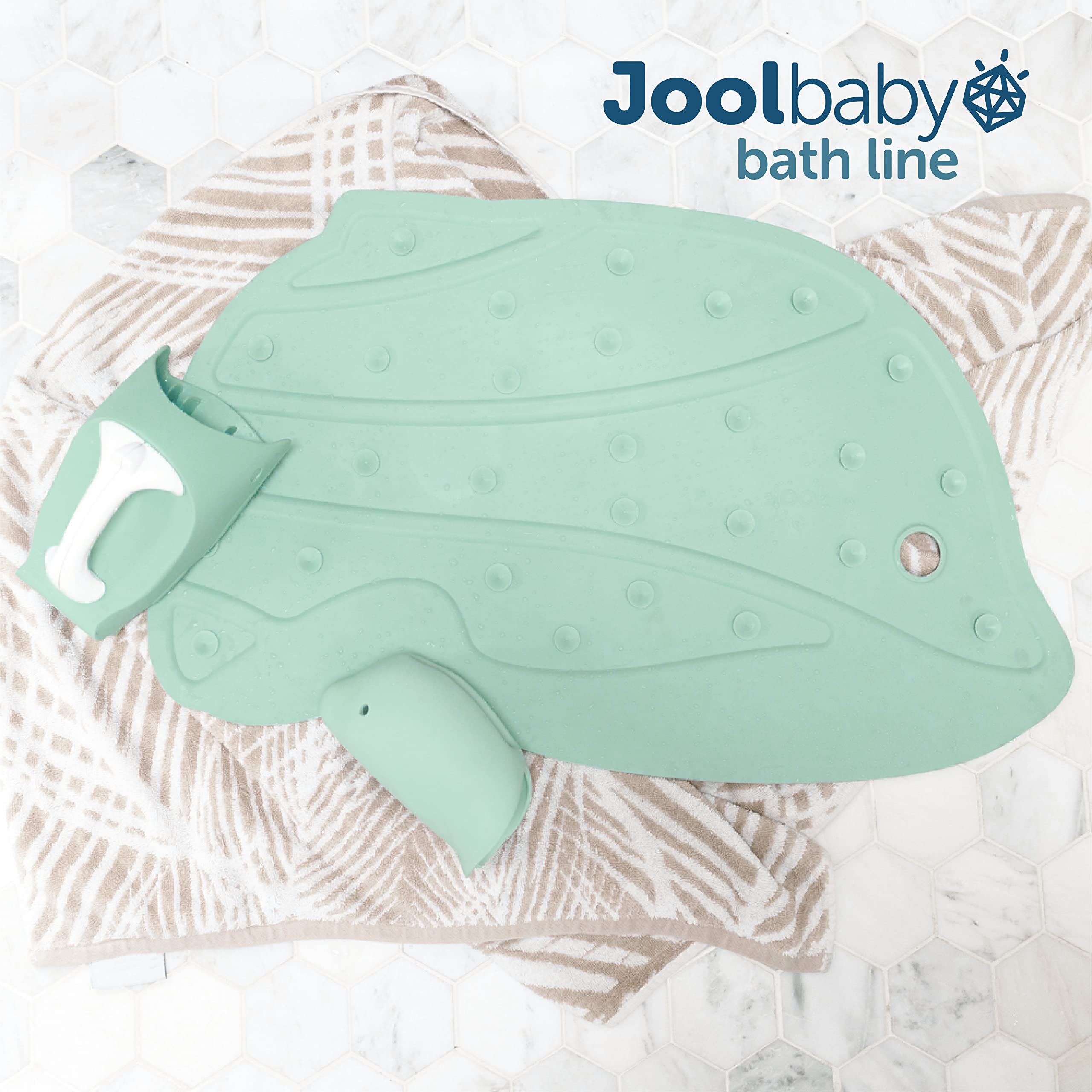 Bath Spout Cover - Bathtub Protector for Baby, Toddler, and Kids - Jool Baby (Aqua)