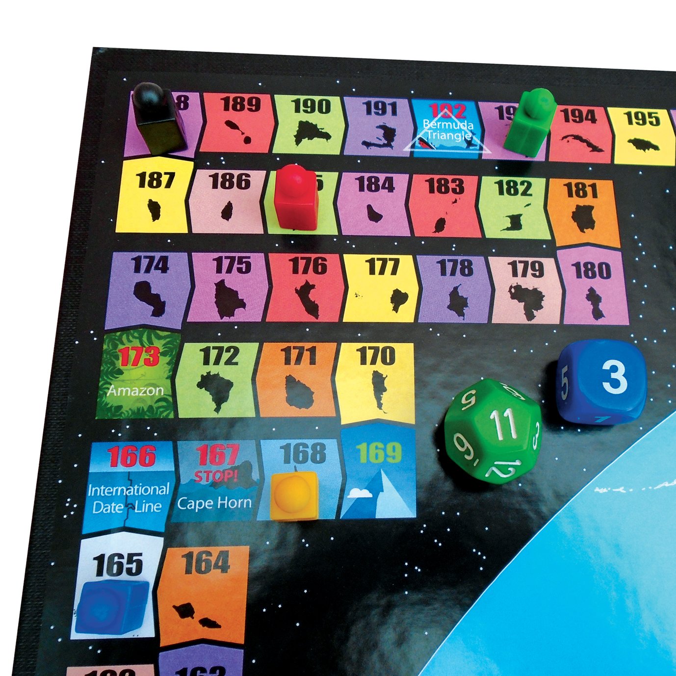 GLOBE RUNNER β Educational family board game for both kids and adults That races around The world through every country