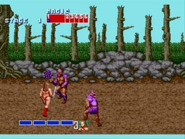 Golden Axe (Sega Genesis / Mega Drive) - Reproduction Video Game Cartridge with Clamshell Case and Manual