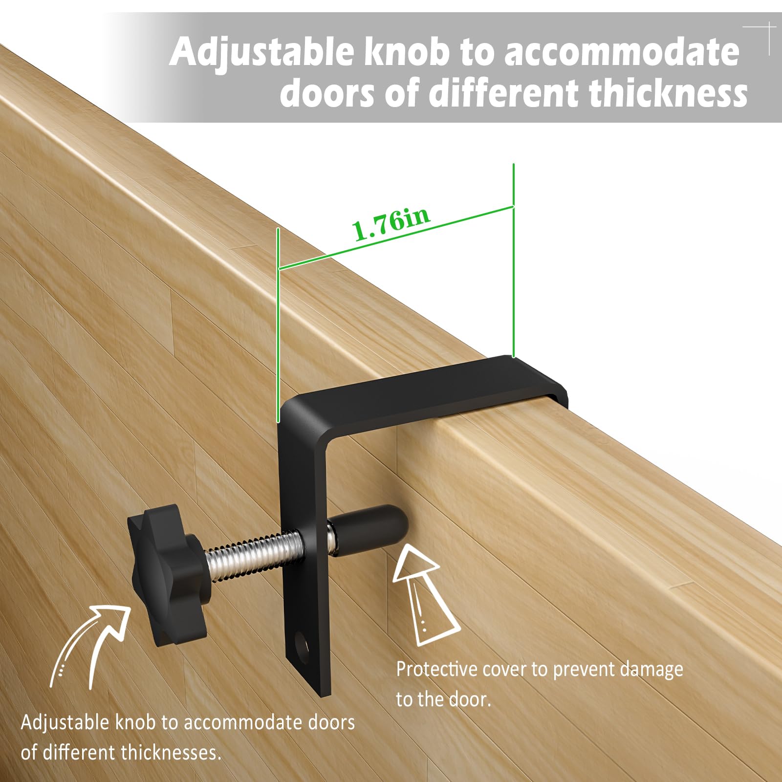 X-cosrack Adjustable Towel Racks for Bathroom Door Hanging, 5 Tiers Over The Door Towel Rack with Hooks, Bathroom Towel Holder Wall Mount for organizing Towels,Clothes