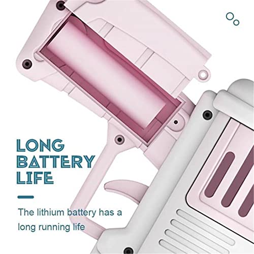 Bubble Machine, 44-Hole Rocket Launcher Bubble Maker, Bubble Toy Bubble Machine Summer Outdoor Electric Automatic Bubble Gun for Kids