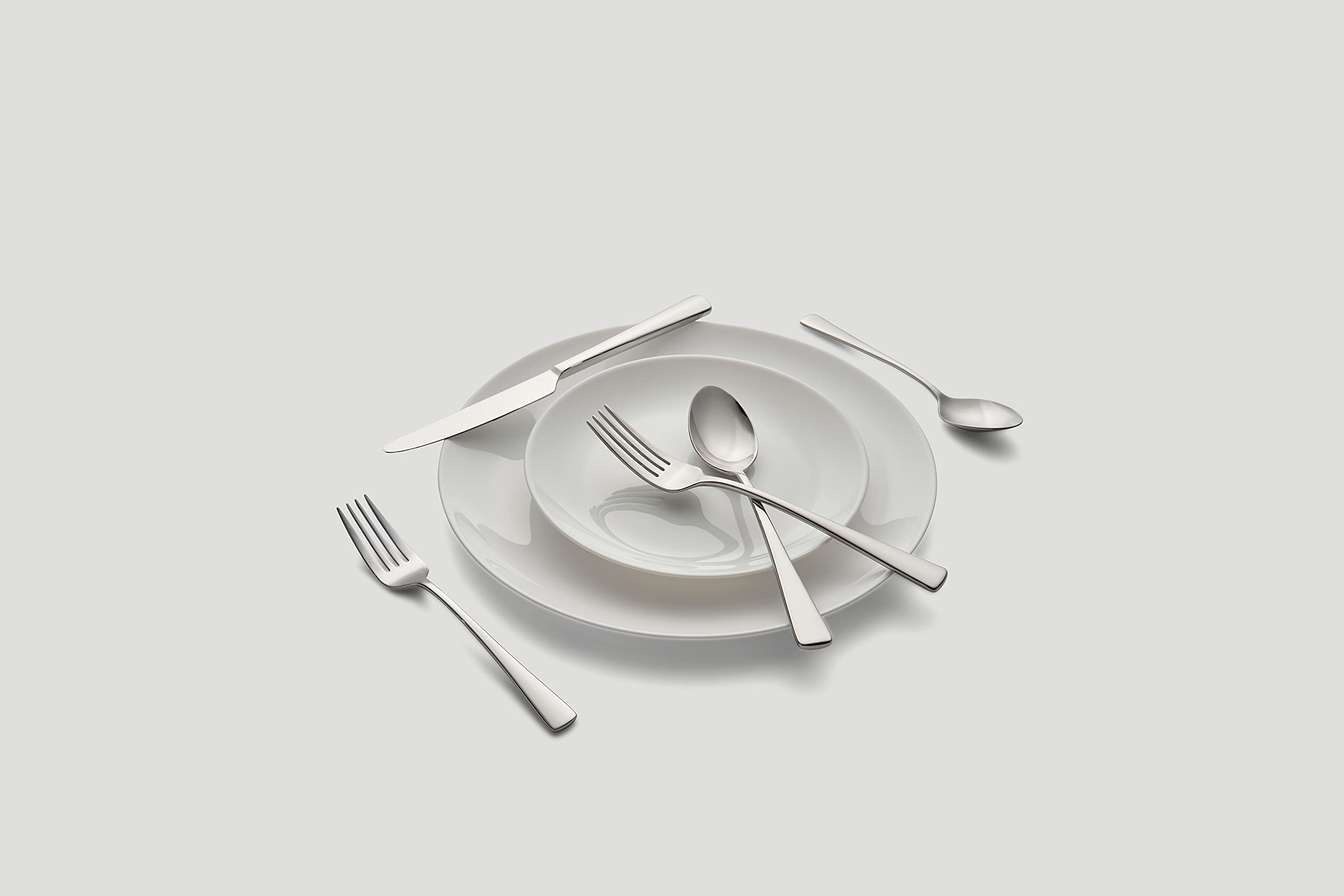 Cambridge Silversmiths Cerys Mirror 20-Piece Flatware Set, Service for 4