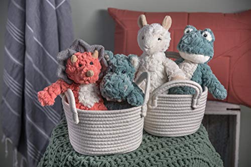 Mary Meyer Putty Nursery Stuffed Animal Soft Toy, 11-Inches, Slate Blue Frog
