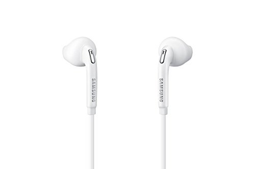 Samsung Eo-Eg920Bw White Headset/Handsfree/Headphone/Earphone with Volume Control for Galaxy Phones (Non Retail Packaging - Bulk Packaging)