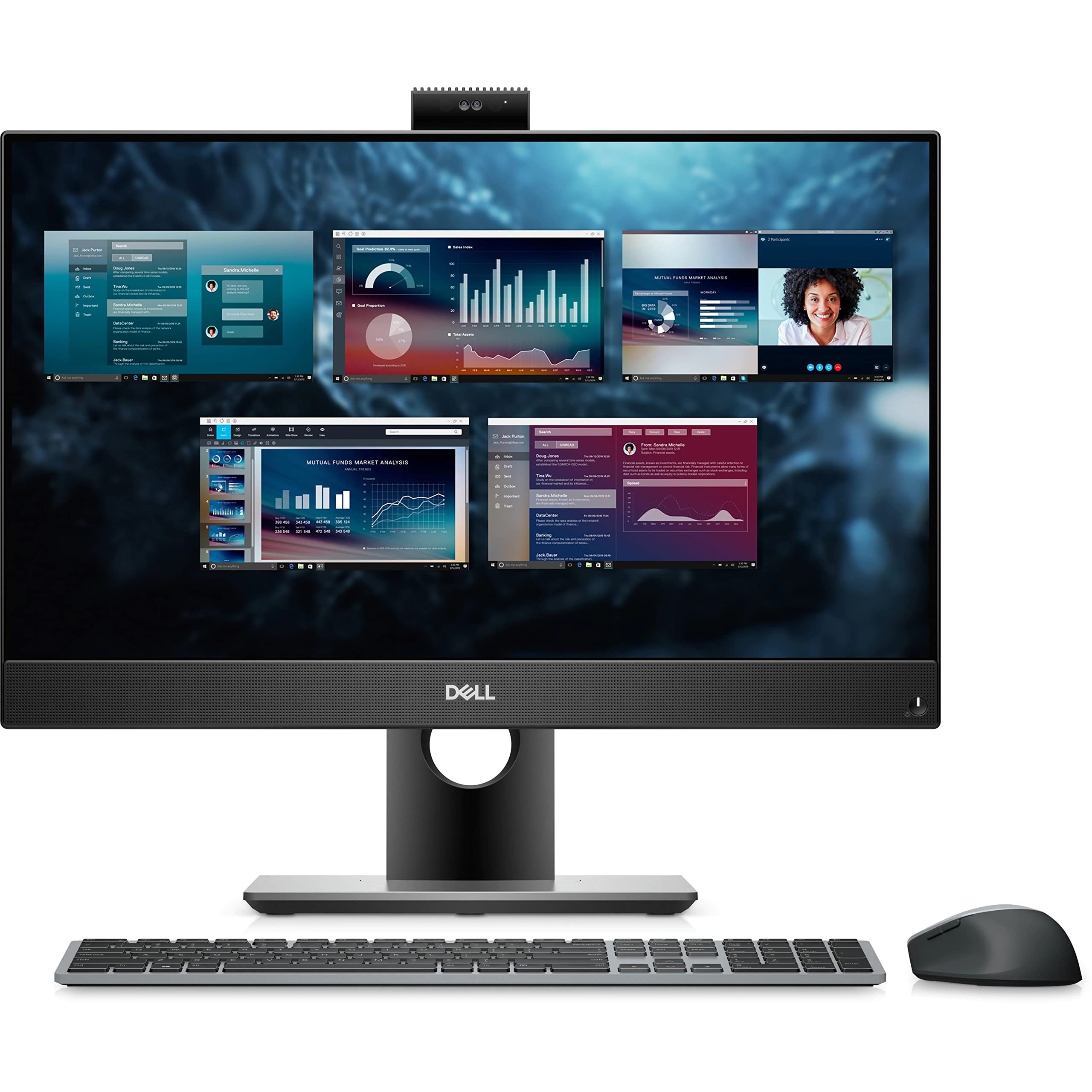 Dell OptiPlex 7000 7490 All-in-One Computer - Intel Core i7 10th Gen i7-10700 Octa-core (8 Core) 2.90 GHz - 16 GB RAM DDR4 SDRAM - 512 GB M.2 PCI Express NVMe SSD - 23.8" Full HD 1920 x 1080 -