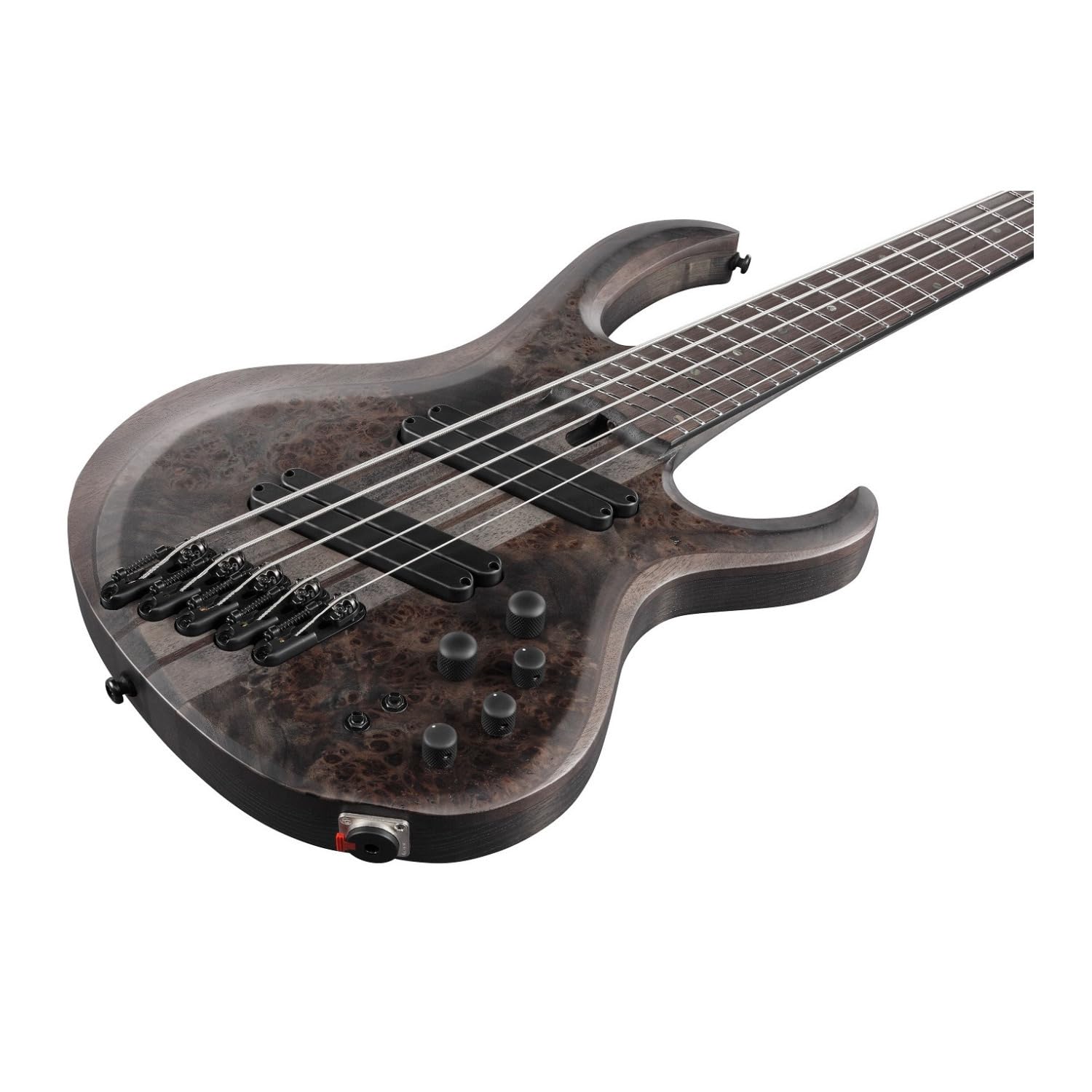 Ibanez BTB805MS 5-string Bass Guitar - Transparent Gray Flat