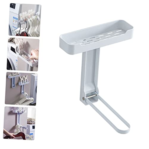 Cabilock 3pcs Hanger Storage Rack Collapsible Garment Rack Wall Mount Clothing Rack Wall Mounted Clothes Rack Home Clothes Storage Organizer Clothes Hangers Storage Stacker Coat Hanger Rack
