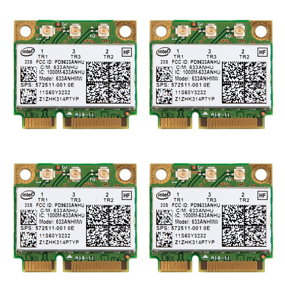 IBM Intel 6300 AGN Pci-e Wireless WiFi N Card Intel Ultimate-n 6300agn 802.11a/b/g/n 2.4 Ghz and 5.0 Ghz Spectra 572511-001