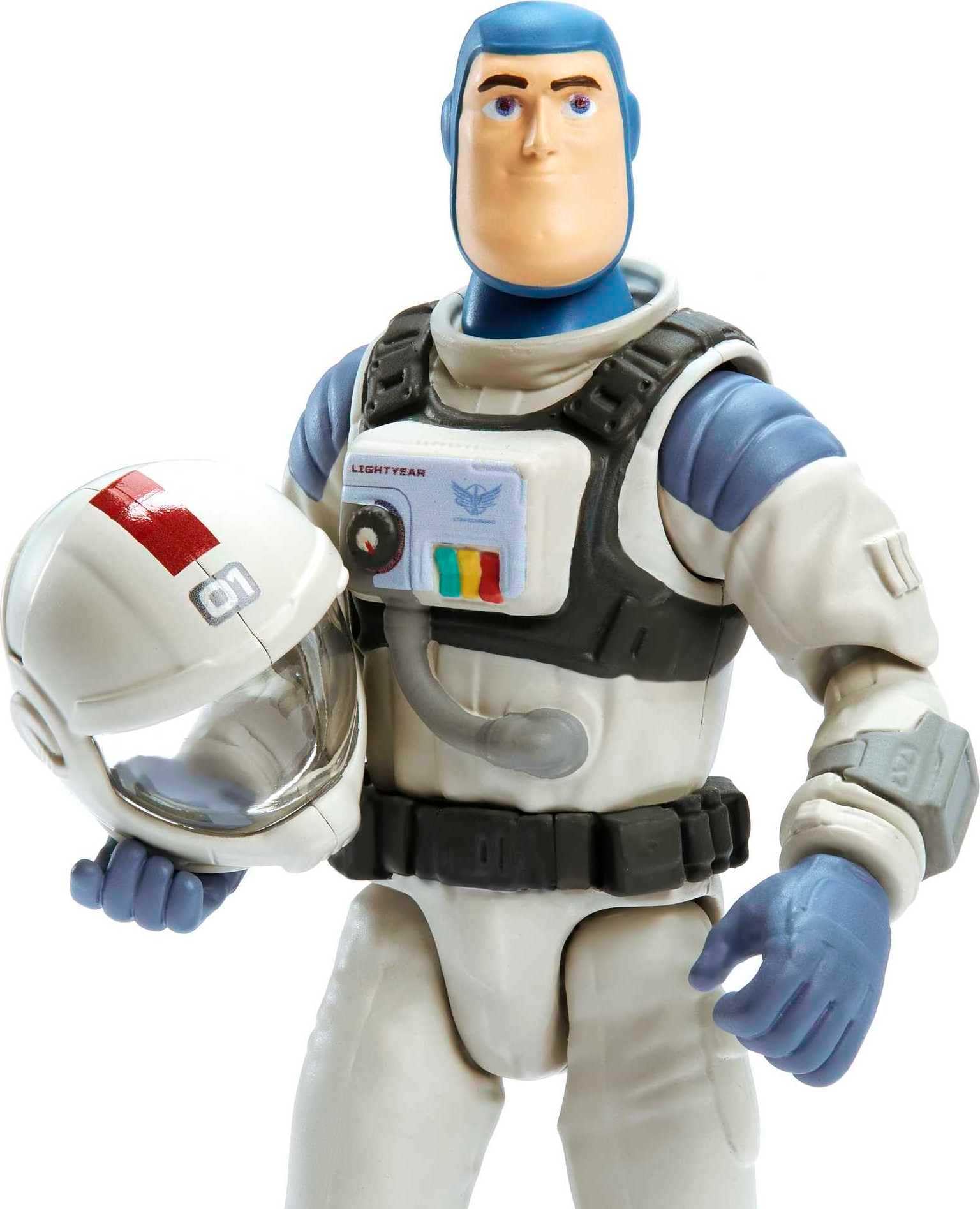 Mattel Disney and Pixar Lightyear XL-01 Buzz Lightyear Action Figure, 12 Points of Articulation & Accessories, 5-in Scale