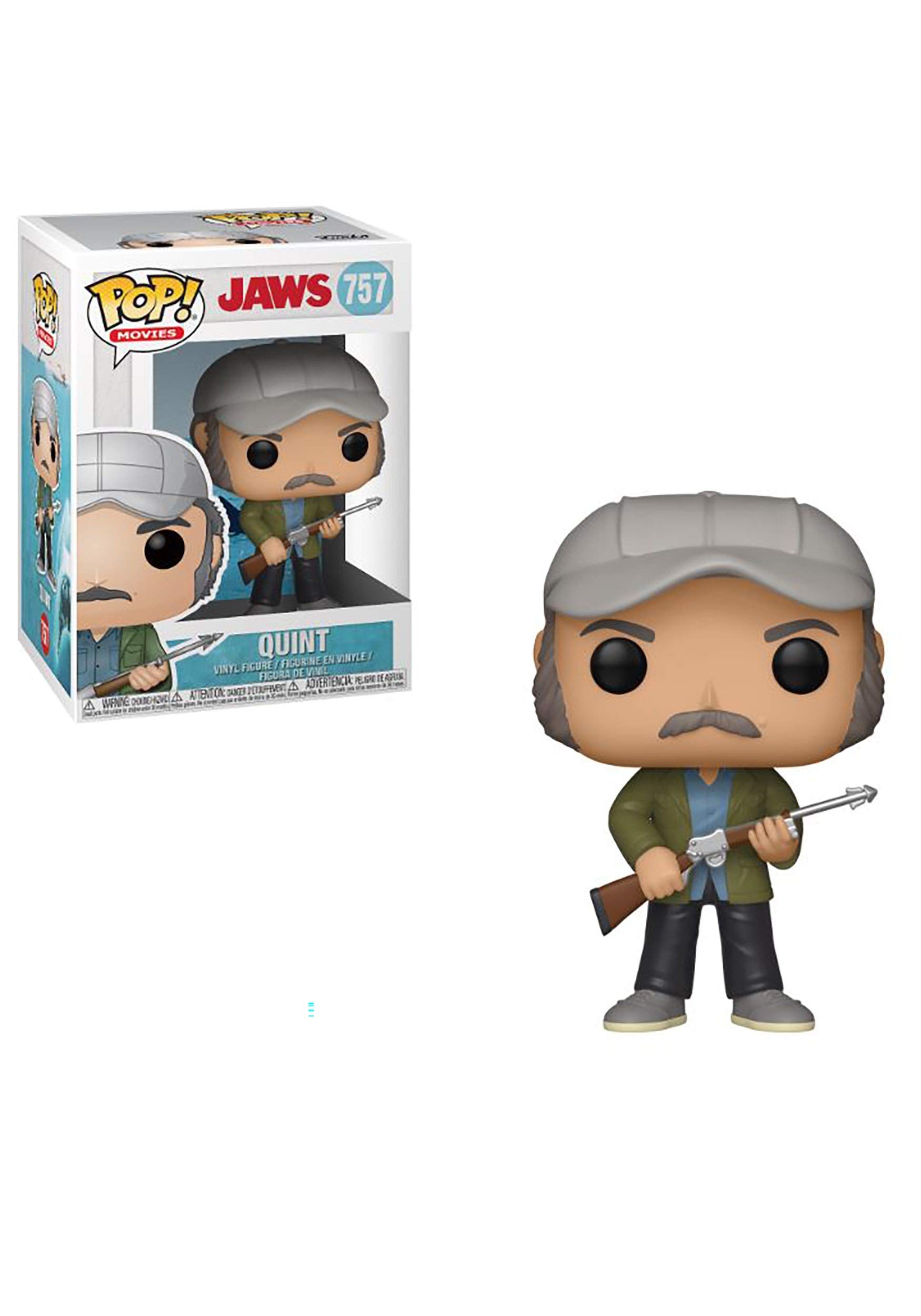 Funko Pop! Movies: Jaws - Quint, Multicolor