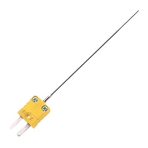 Cooper Atkins Cooper-Atkins 50207-K Type K MicroNeedle Chisel Tip Thermocouple Probe, Direct Connect, -100 to +500 degrees F Temperature Range, Multicolor