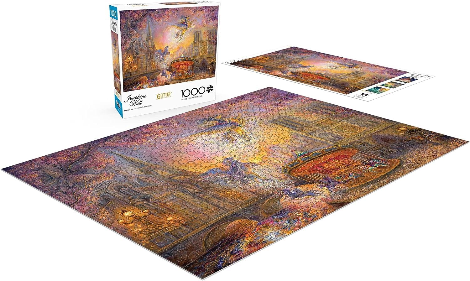 Buffalo Games - Josephine Wall - Magical Merry-Go-Round - 1000 Piece Jigsaw Puzzle