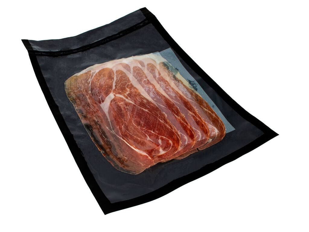 VacMaster Chamber Machine Pouches, Heavy Duty Pre-Cut Chamber Vacuum Sealer bags, 3 MIL Black and Clear, BPA Free, 250 Chamber Vacuum Sealer Bags Per Case (10" x 13")