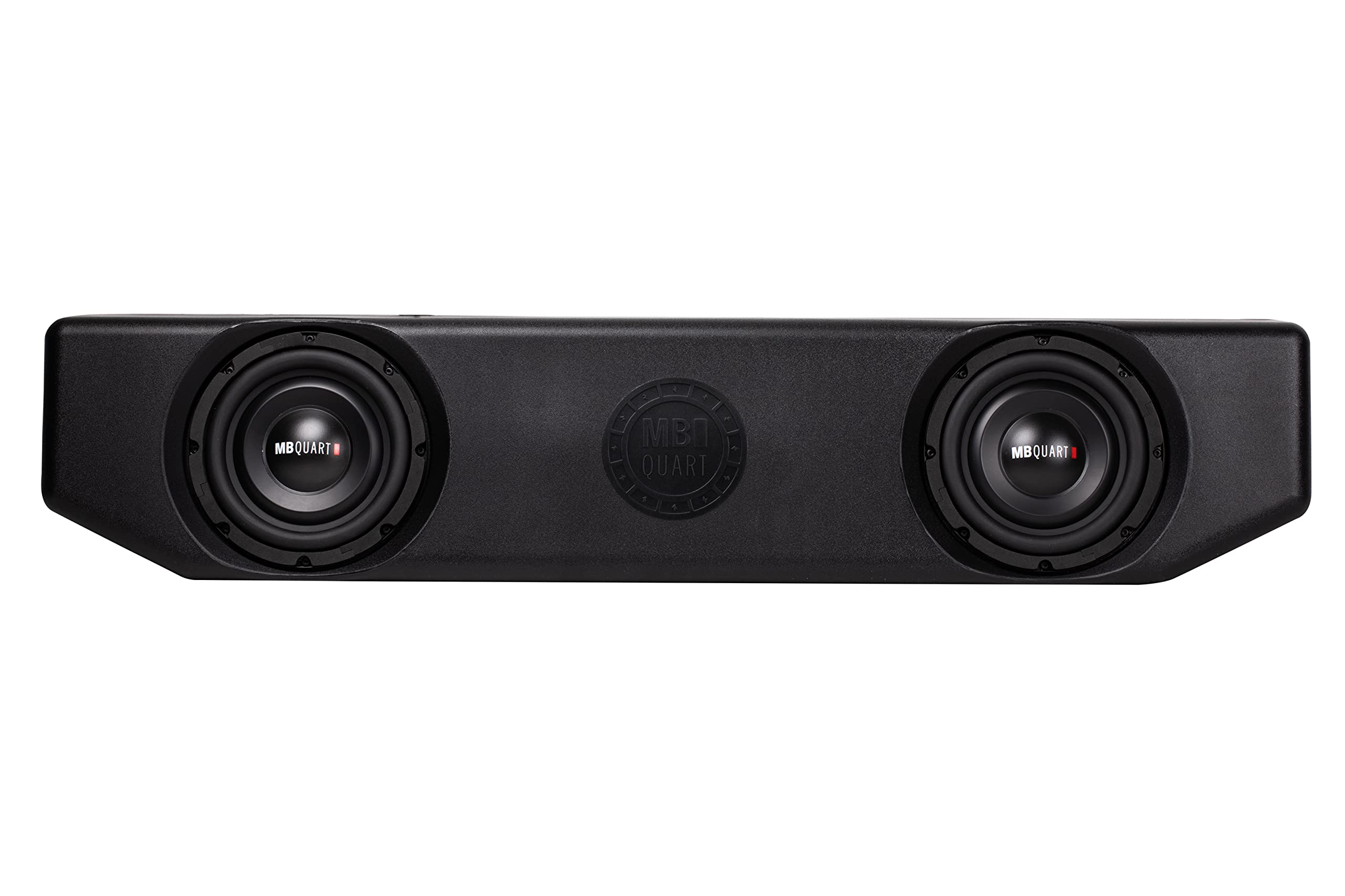 MB Quart MBQJT-SUBA-1 Jeep Gladiator (JT) 2020+ Models - 400W Underseat Subwoofer System - Dual 8" Subs, Class-D Amp, Custom-Fit, Easy Install