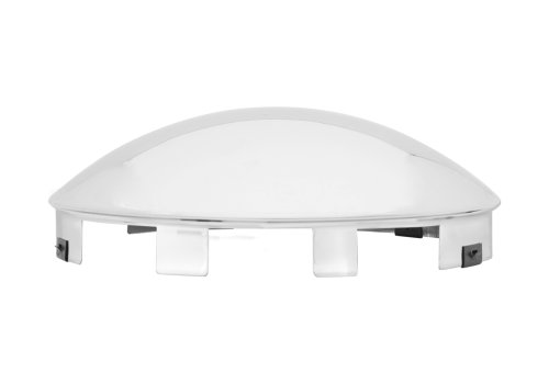 GG Grand General 10770 Cr. Universal Front Hub Cap 1 inches Lip, 6 Notches, Chrome Plated Steel