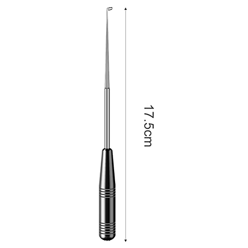 Awakingdemi 2pcs Stainless Steel Fishing Hook Extractor Fish Hook Quick Removal Device Tools Portable Fish Hooks Detacher Remover Fishing Accessories
