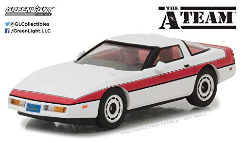 Greenlight Collectibles - 1:43 The A-Team (1983-87 TV Series) - 1984 Chevrolet Corvette C4