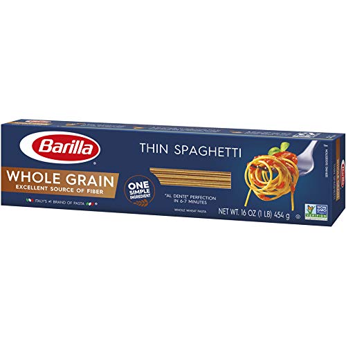 Barilla Whole Grain Pasta Thin Spaghetti, 16 Oz