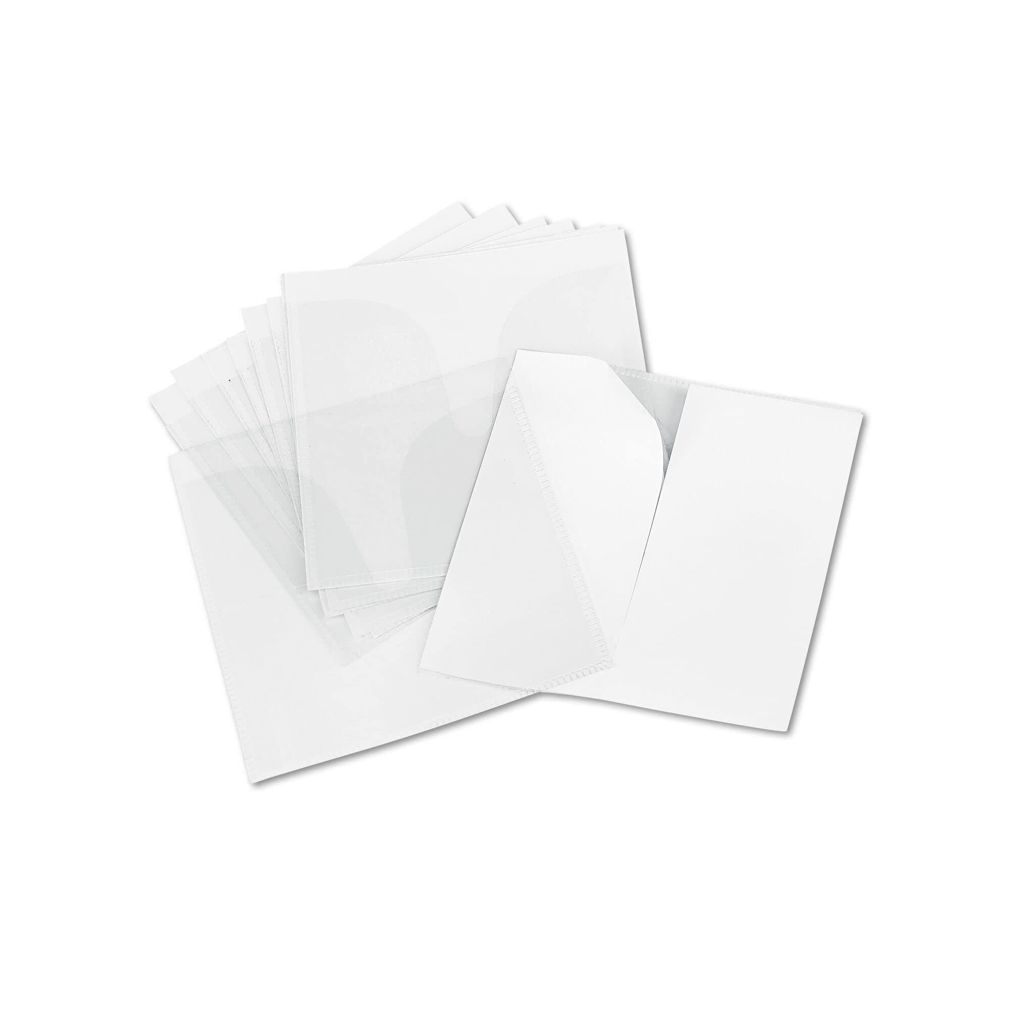Innovera 39402 Self-Adhesive CD/DVD Sleeves (Pack of 10)