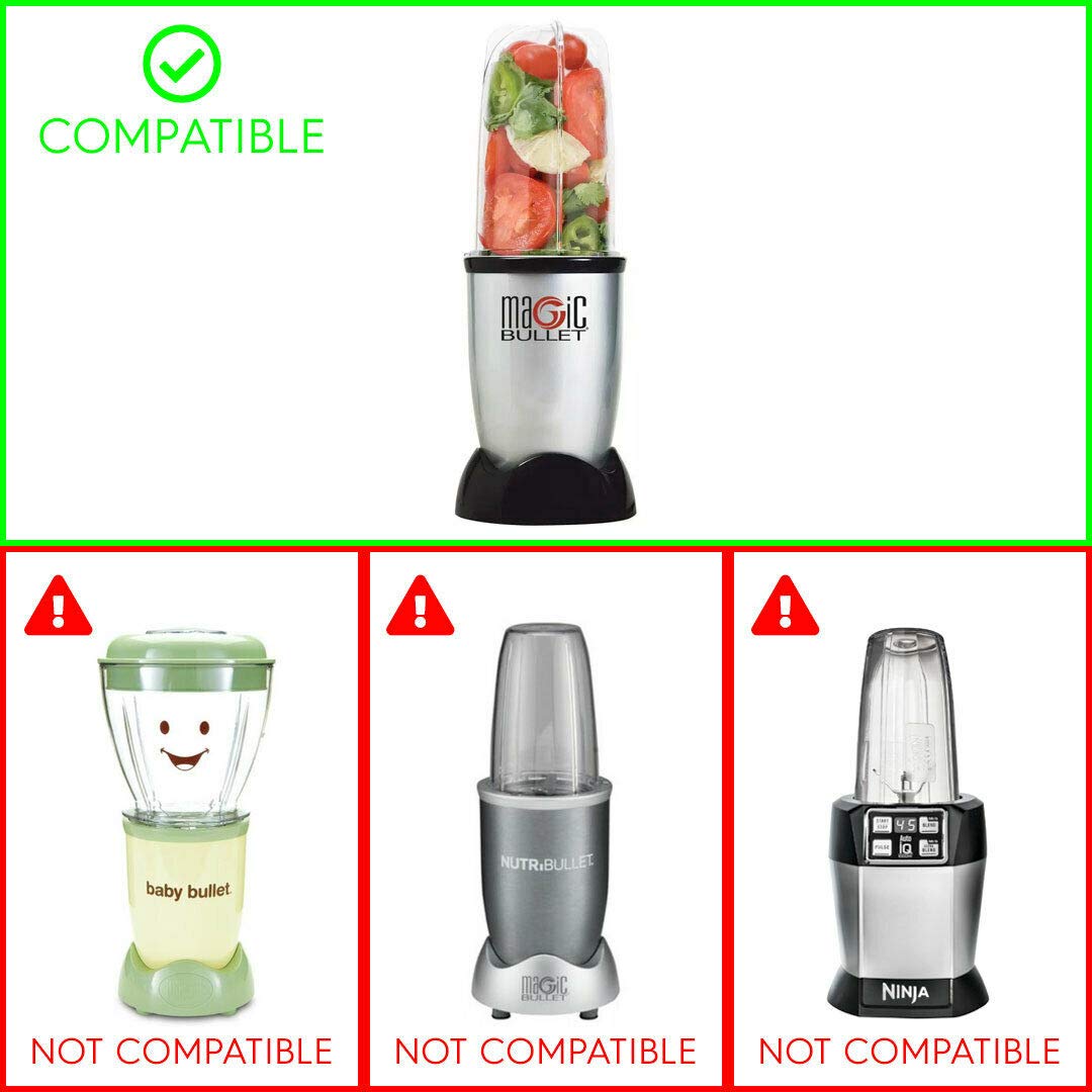Blender Replacement Parts for Magic Bullet, Compatible with 250W Magic Bullet Blender (MB gear)