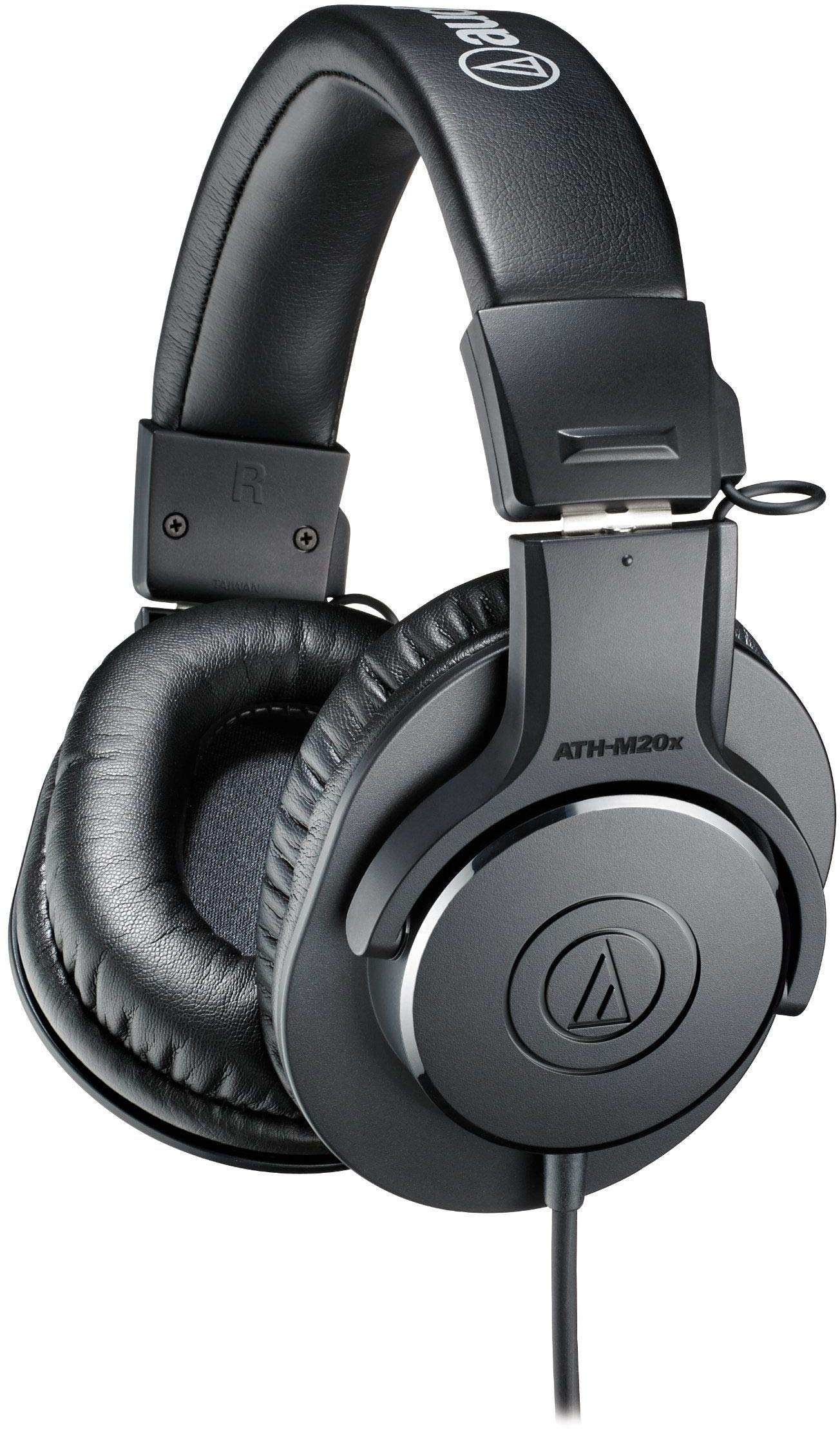 Audio-Technica ATH-M20X Professional Studio Monitor Headphones (Renewed)