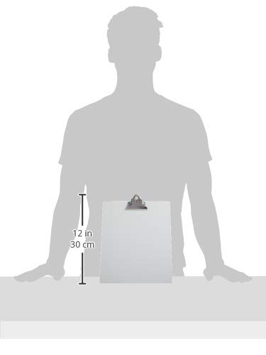 Saunders White Free Standing Clipboard - Fits 8.5 x 11 inch Letter Size Documents - Ideal for Home, Office, and Business Use (22525)