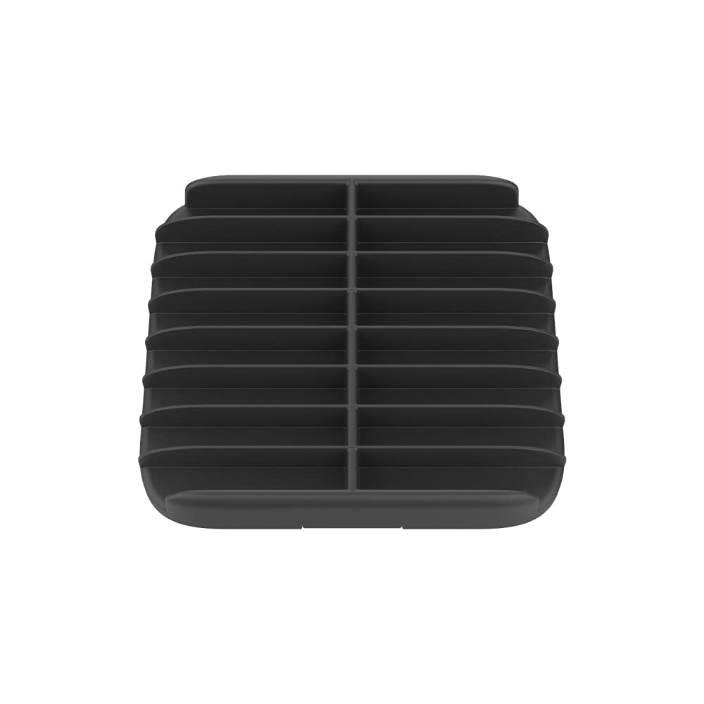 FENGCHUANG Game Disk Storage Rack Storage Rack, Game Bracket Accessories,for PS5 DE/UHD/PS4/XBOX Series of Game Disk Storage Racks,16 Slots,Black