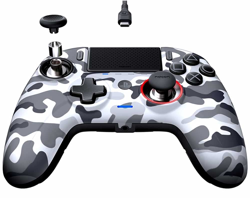 NACON Controller Esports Revolution Unlimited Pro V3 Playstation4 / PC - Wireless/Wired Camo Grey