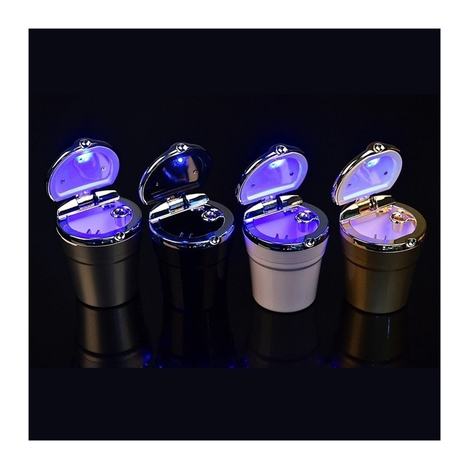 Cenicero con luz LED para coche, portavasos de lujo sin humo para M, emblema E46, E36, E34, F10, E90, F30, E60, F30, E53, E30, E92, E87