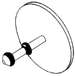 Valve Stem for A-dec Coolant Air Valve ADS093