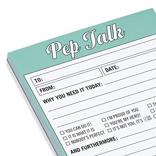 Knock Knock Pep Talk Nifty Note Pad (12073)