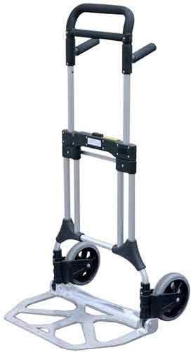 Milwaukee Hand Trucks 33893 Aluminum Fold up Hand Truck with 8-Inch Tires